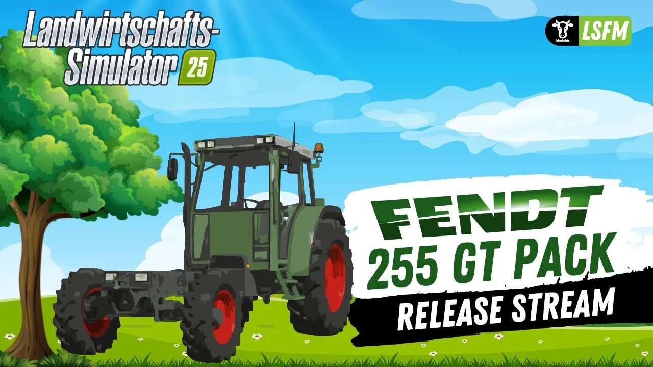 FS25 Fendt 255 GT Pack v1.0.0.4 Mod - Farming Simulator 25