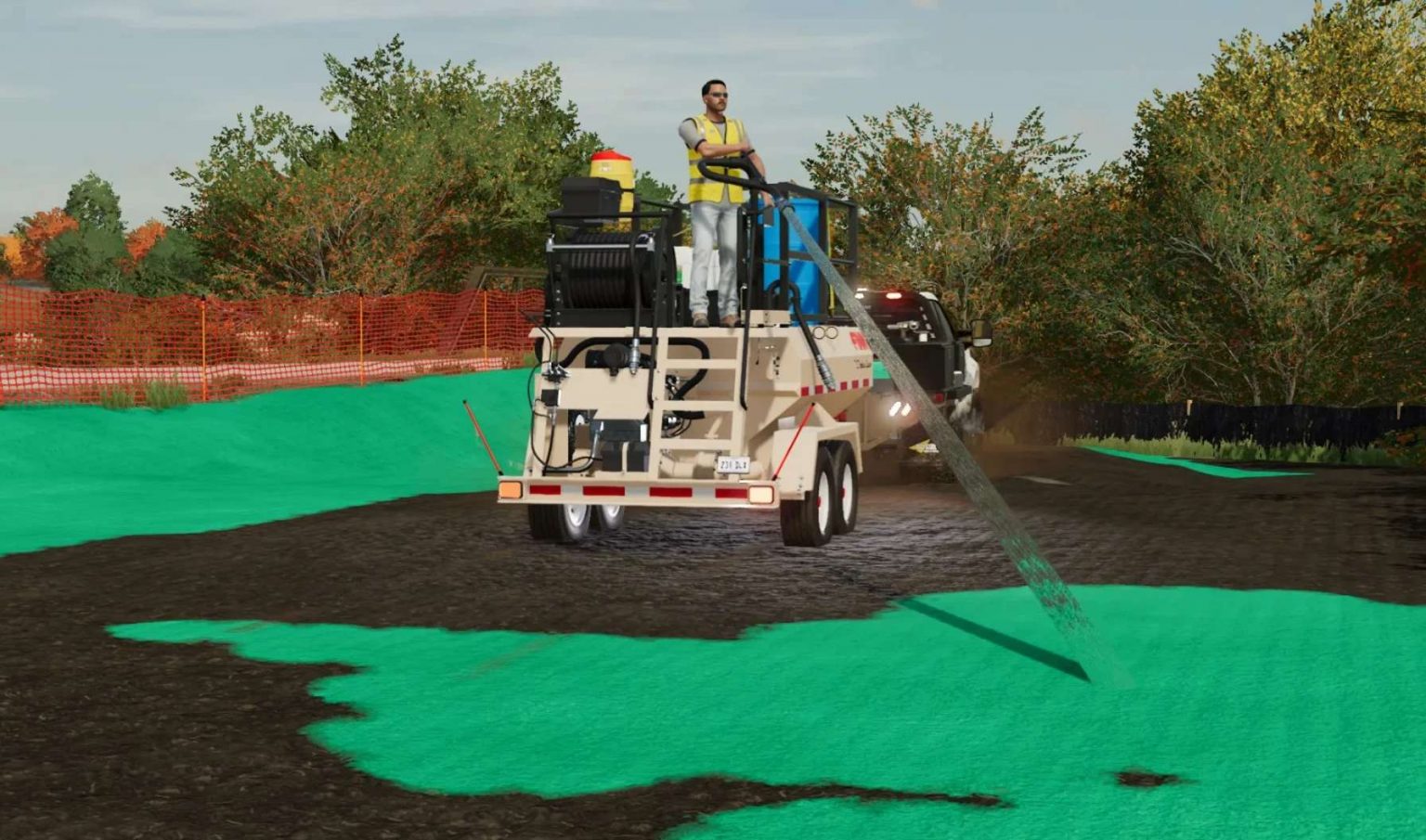 FS25 FINN T-120 Hydroseeder v1.0.0.0 Mod - Farming Simulator 25