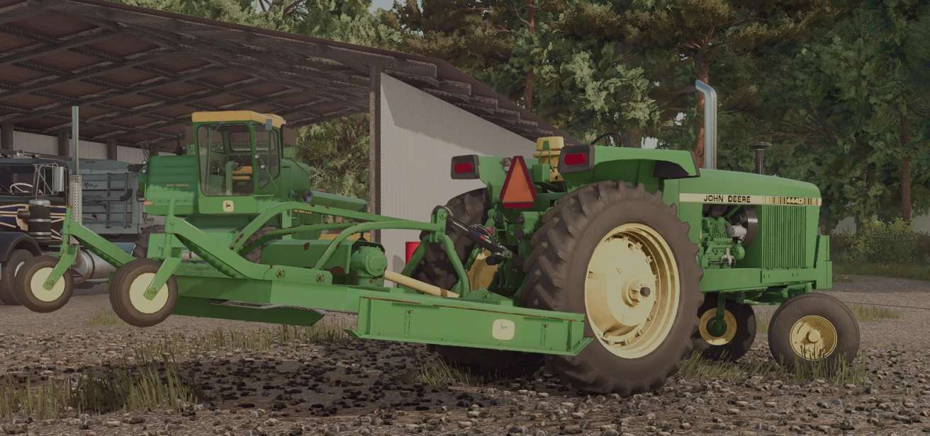 FS25 John Deere Brush Hog v1.0.0.0 Mod - Farming Simulator 25