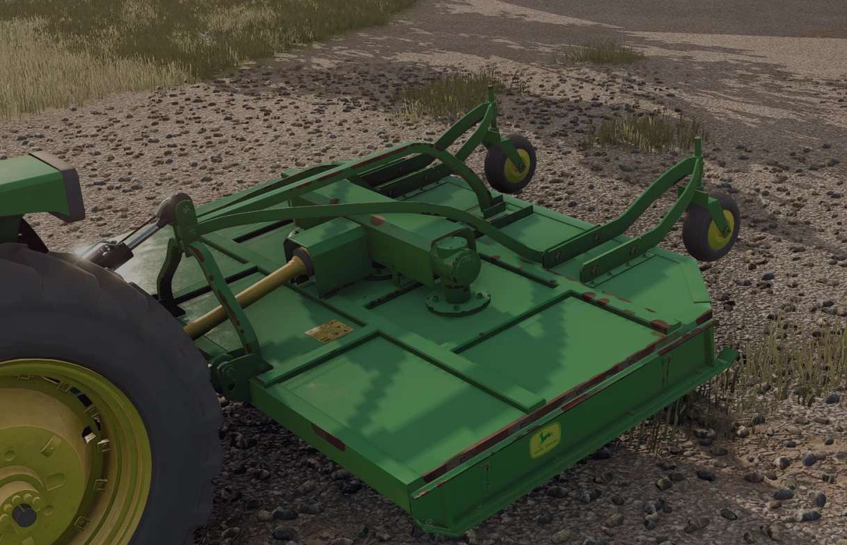 FS25 John Deere Brush Hog v1.0.0.0 Mod - Farming Simulator 25