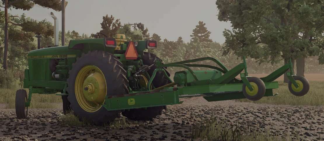 FS25 John Deere Brush Hog v1.0.0.0 Mod - Farming Simulator 25