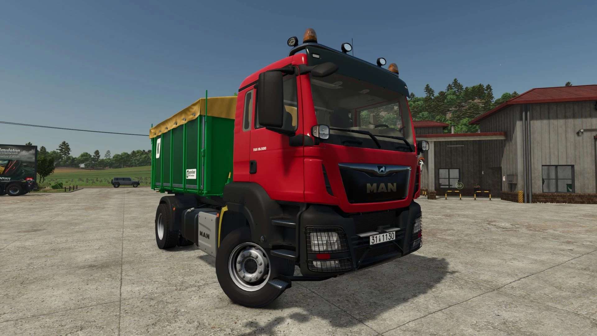 FS25 MAN TGS AgroTruck v1.0.0.1 Mod - Farming Simulator 25