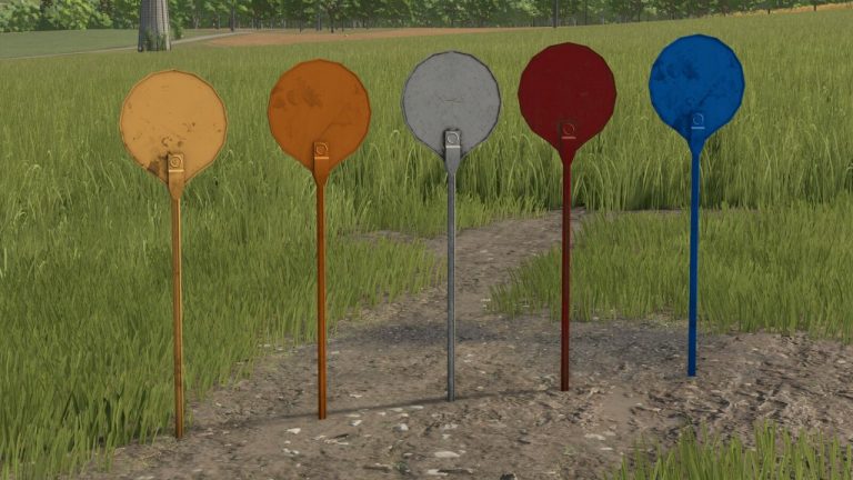FS25 Marker Stakes V1.0.0.0 Mod - Farming Simulator 25