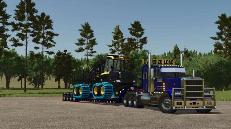 FS25 Peterbilt 389 V2.0.0.1 Mod - Farming Simulator 25