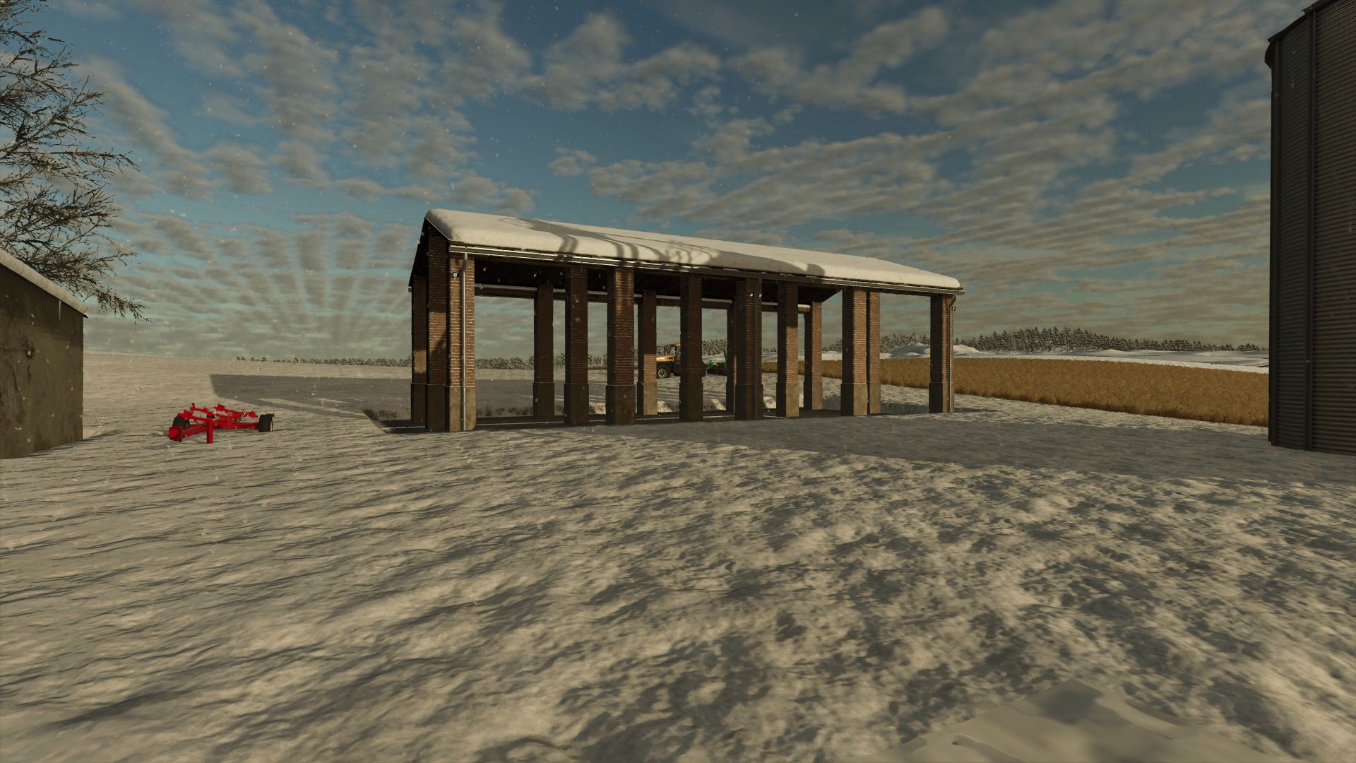 FS25 Shed V1.0.0.0 Mod - Farming Simulator 25