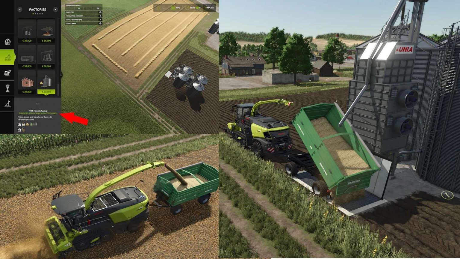 FS25 Shredded Straw Addon v1.0.0.0 Mod - Farming Simulator 25