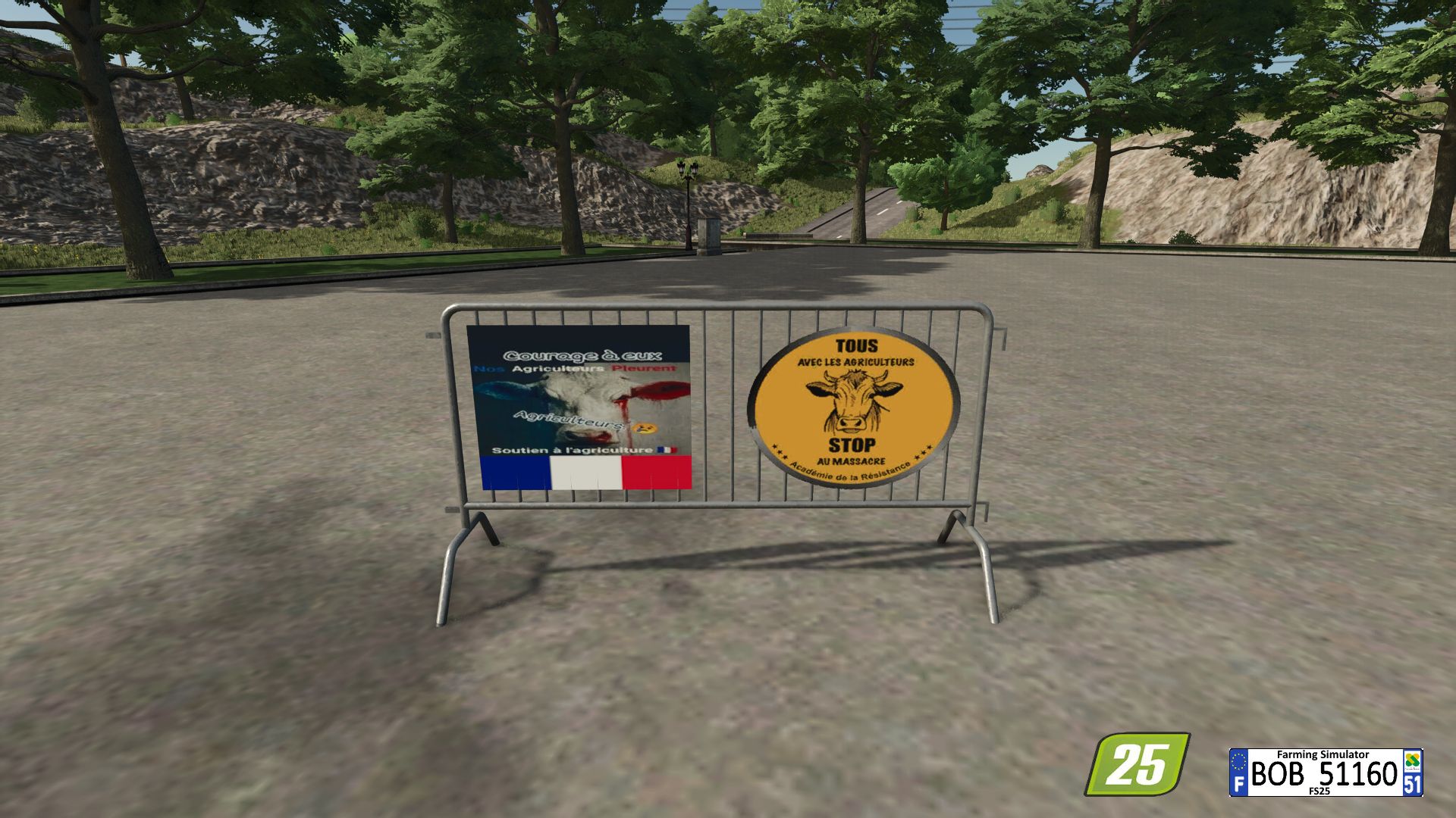 FS25 Signaling bar V1.0.0.4 Mod - Farming Simulator 25