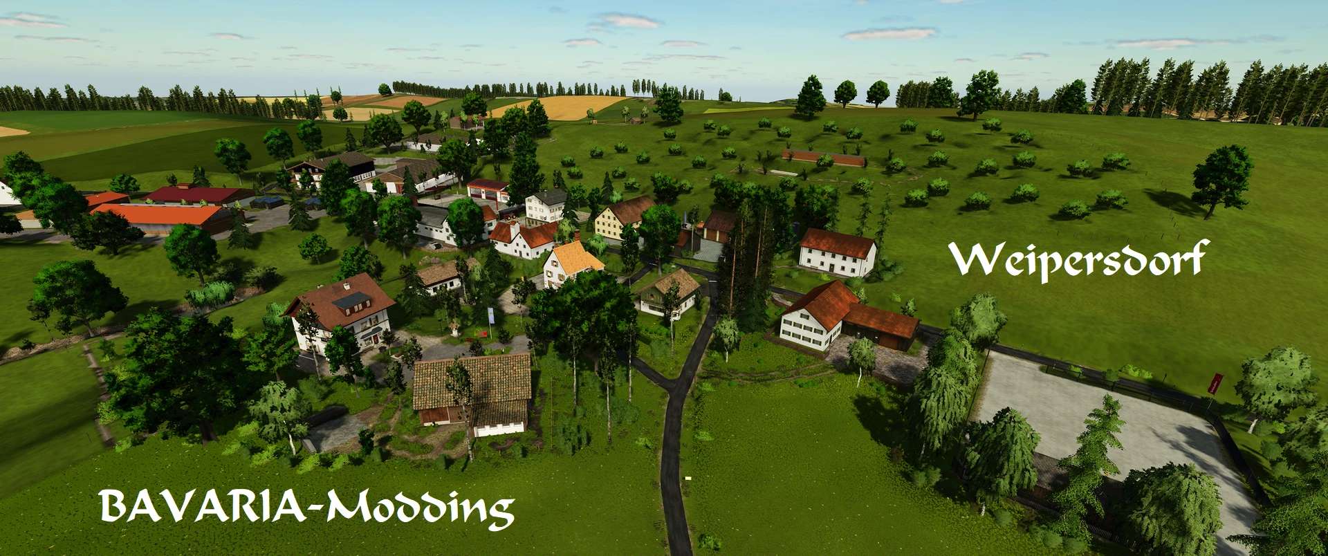 FS25 Weipersdorf v1.0.0.1 Mod - Farming Simulator 25