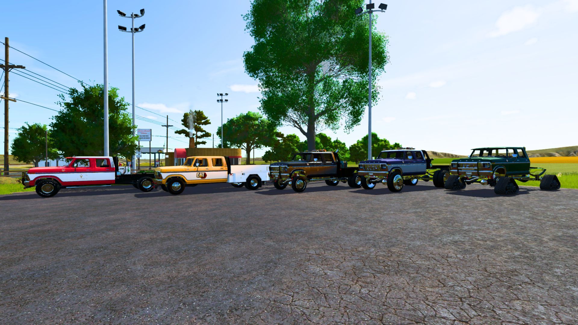 FS25 1979 Ford F350 Crew Cab V1.0.0.0 Mod - Farming Simulator 25