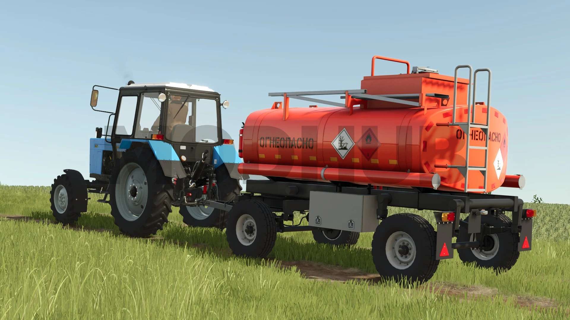 FS25 2PTSE Fuel Tanker v1.0.0.0 Mod - Farming Simulator 25