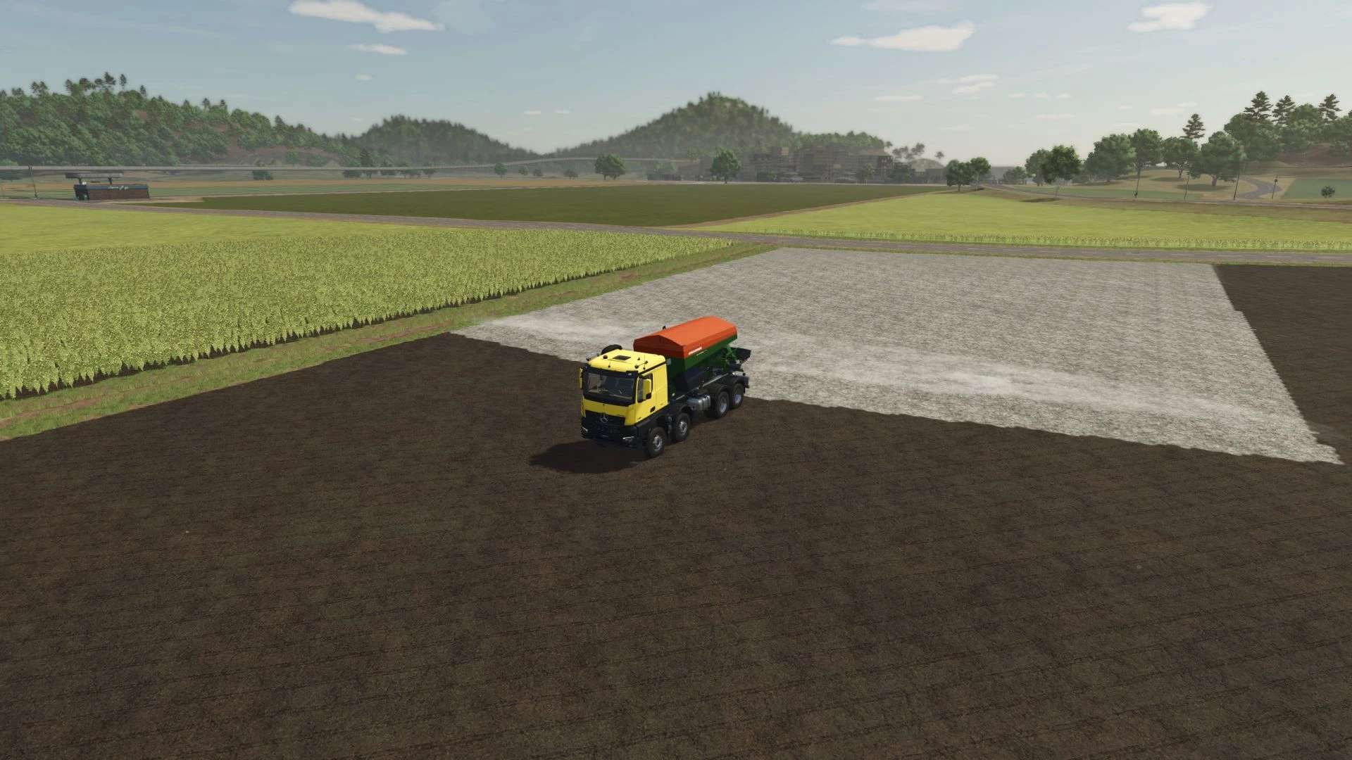 FS25 Amazone ZG-TS 10001 Ampiroll/HKL v1.1.0.0 Mod - Farming Simulator 25