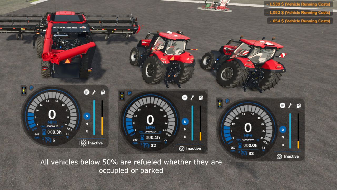 FS25 AutoReFuel V1.0.0.1 Mod - Farming Simulator 25