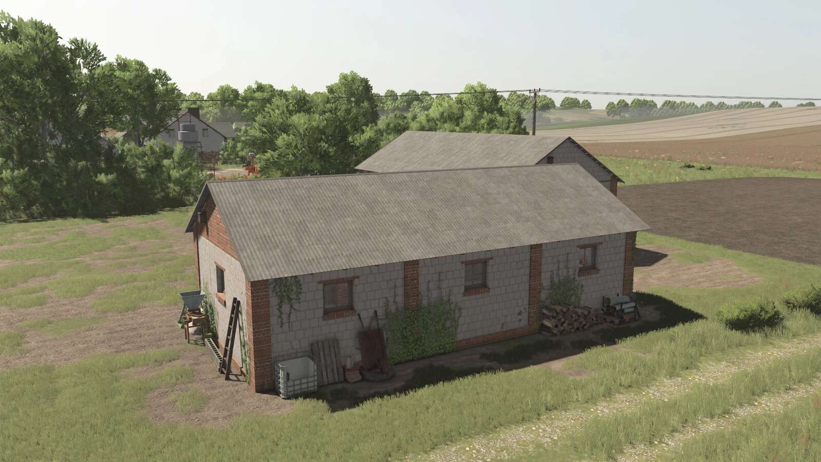 FS25 Barn And Workshop v1.0.0.0 Mod - Farming Simulator 25