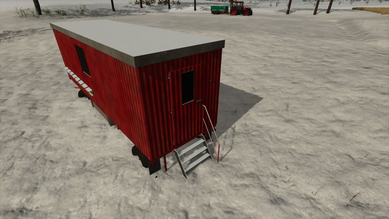 FS25 Bee Hive Trailer V1.0.0.1 Mod - Farming Simulator 25