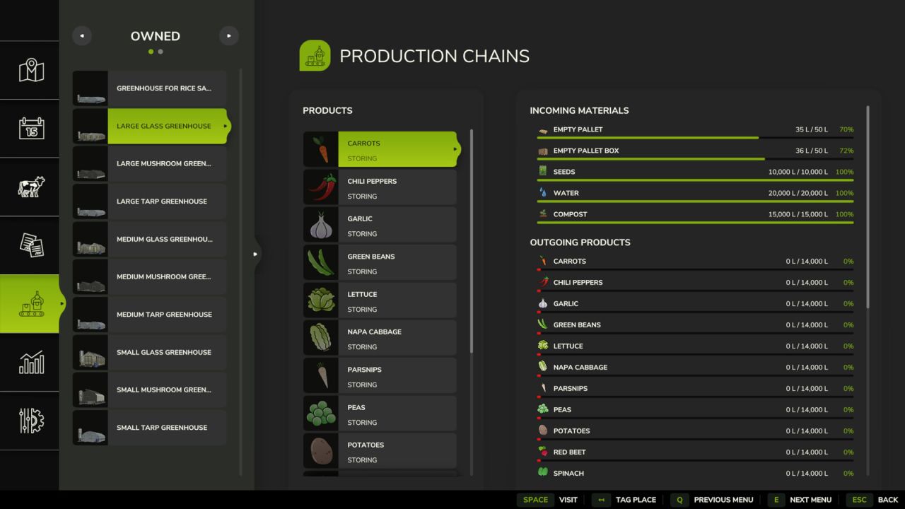 FS25 BioGreenhousePack V1.0.0.1 Mod - Farming Simulator 25