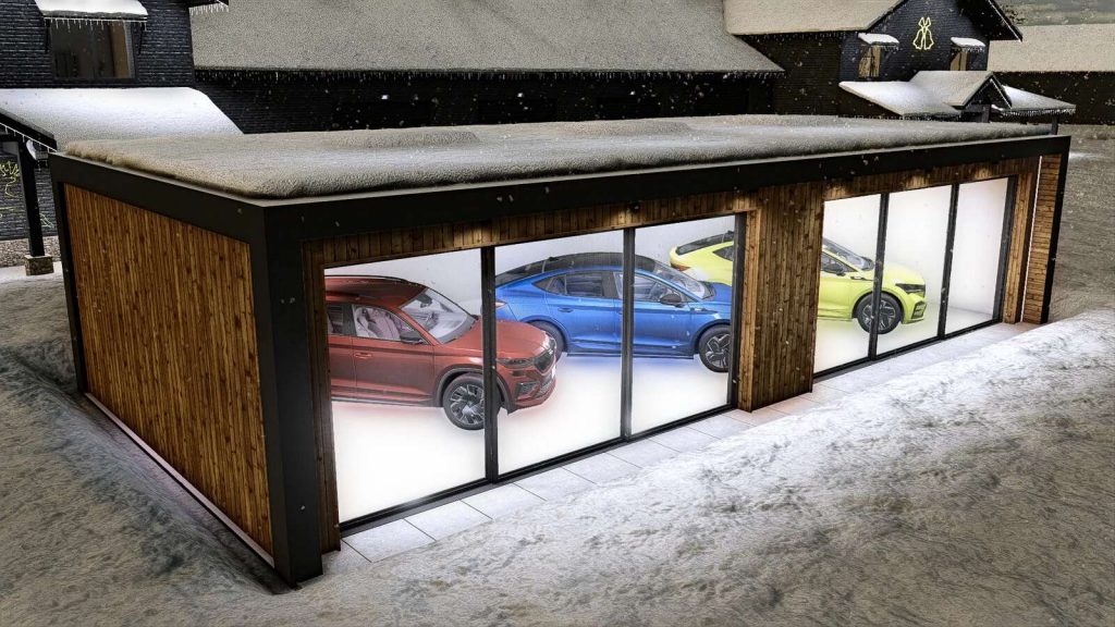 FS25 Car Showroom v1.0.0.0 Mod - Farming Simulator 25