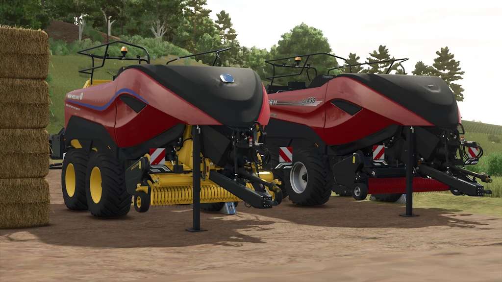 FS25 CNH Square Balers Pack Rust Edition v1.4.0.0 Mod - Farming ...
