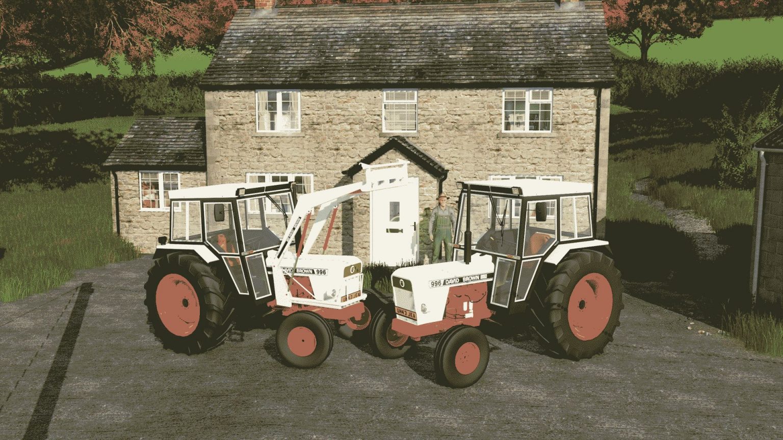 FS25 David Brown 996 V1.0.0.0 Mod - Farming Simulator 25