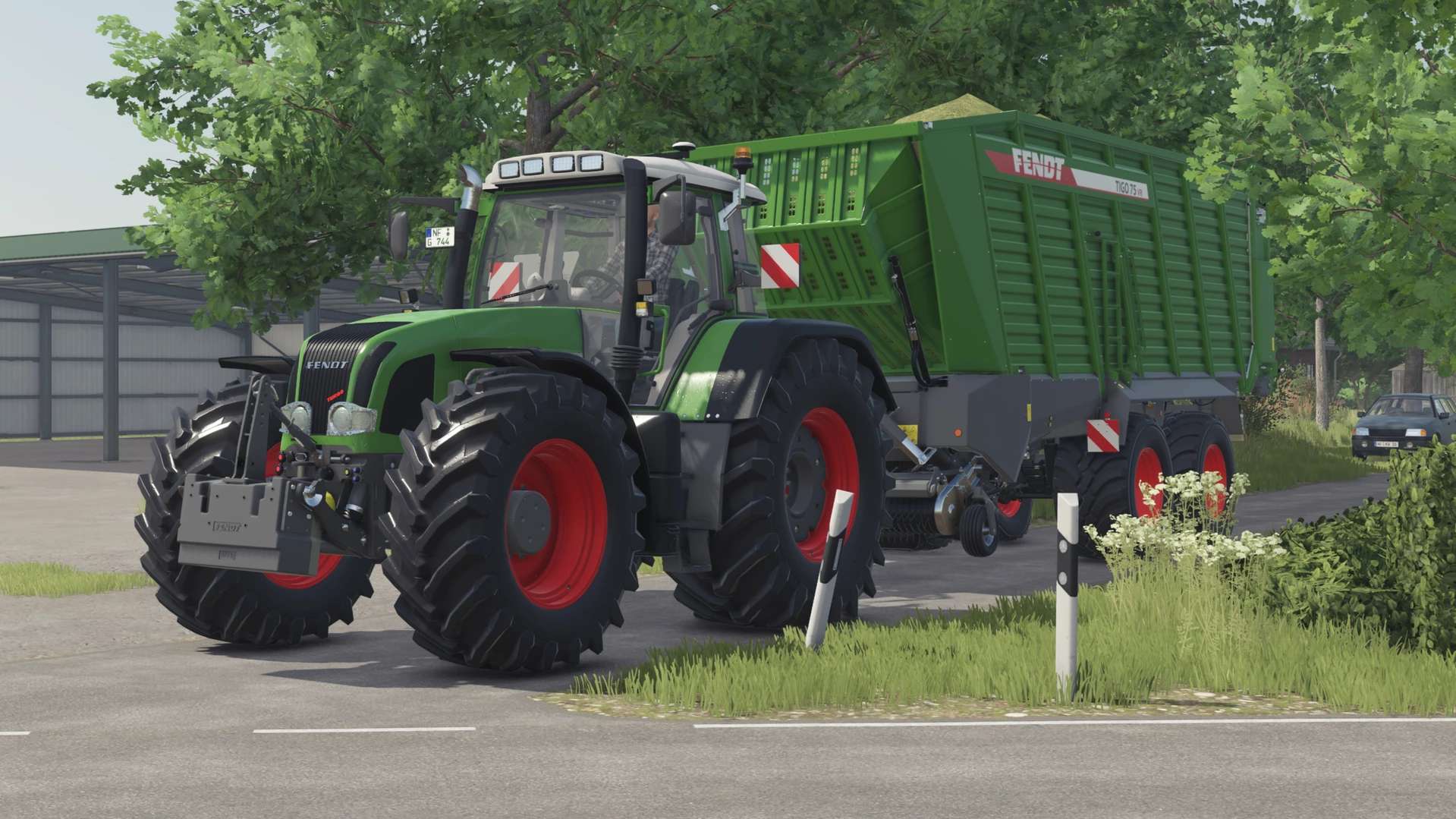 FS25 Fendt Favorit 900 Vario Gen2 v1.0.0.19 Mod - Farming Simulator 25