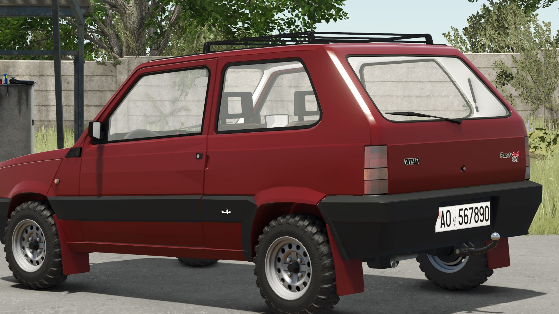FS25 Fiat Panda V1.0.0.0 Mod - Farming Simulator 25