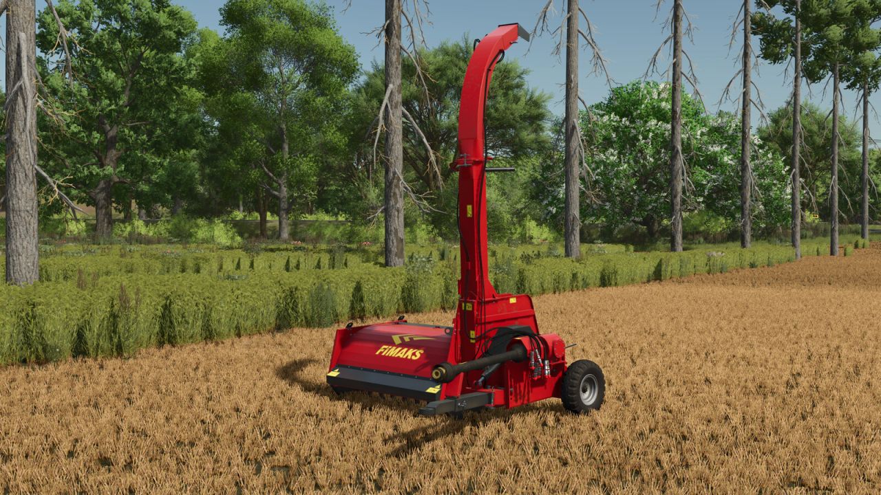 FS25 Fimaks DC 1500 Hay Silage Machine V1.0.0.0 Mod - Farming Simulator 25