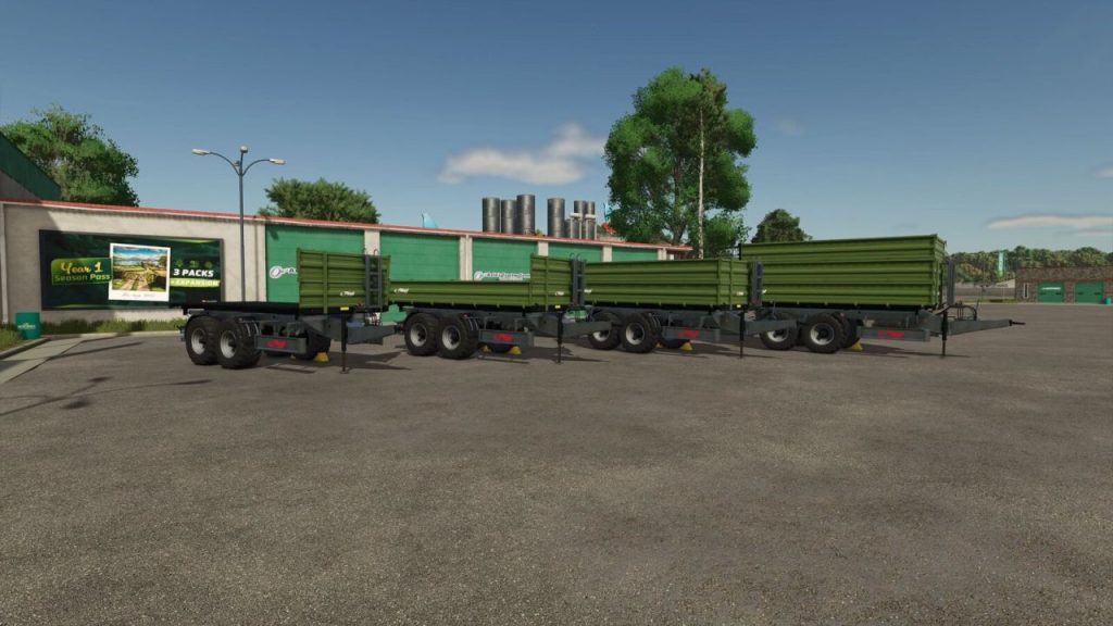 FS25 Fliegl TDK 160 V1.0.0.1 Mod - Farming Simulator 25