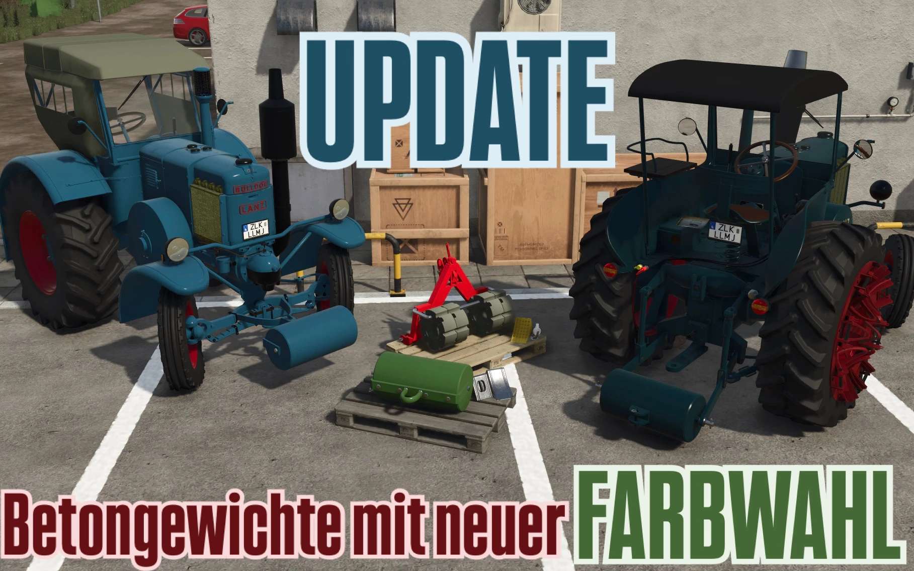 FS25 Front weights v1.0.0.1 Mod - Farming Simulator 25