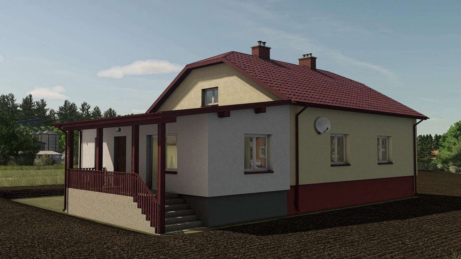 FS25 House v1.0.0.0 Mod - Farming Simulator 25