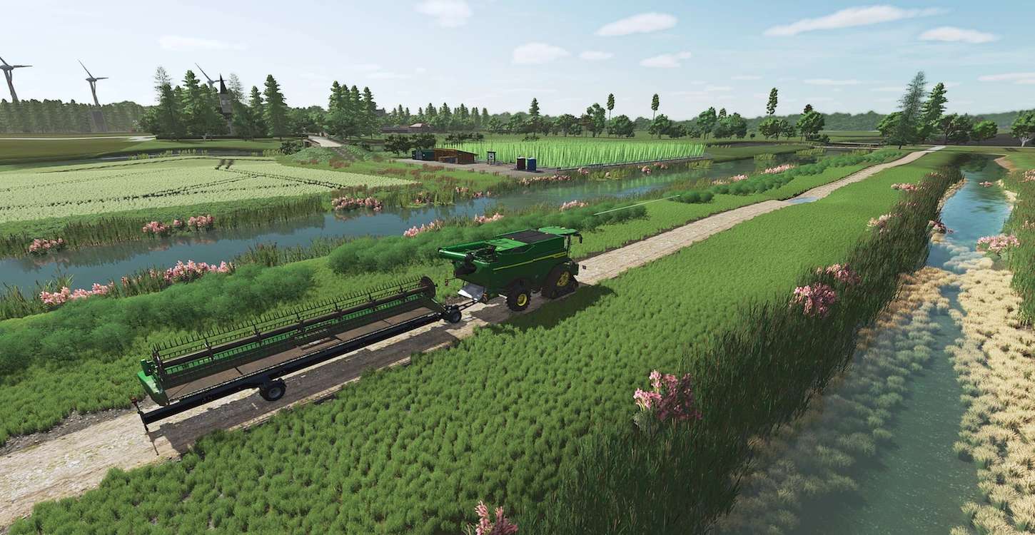 FS25 In Brandenburg 4 fach v1.0.2.0 Mod - Farming Simulator 25