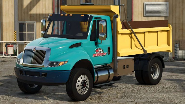 FS25 International Durastar Dump Truck v1.0.0.1 Mod - Farming Simulator 25