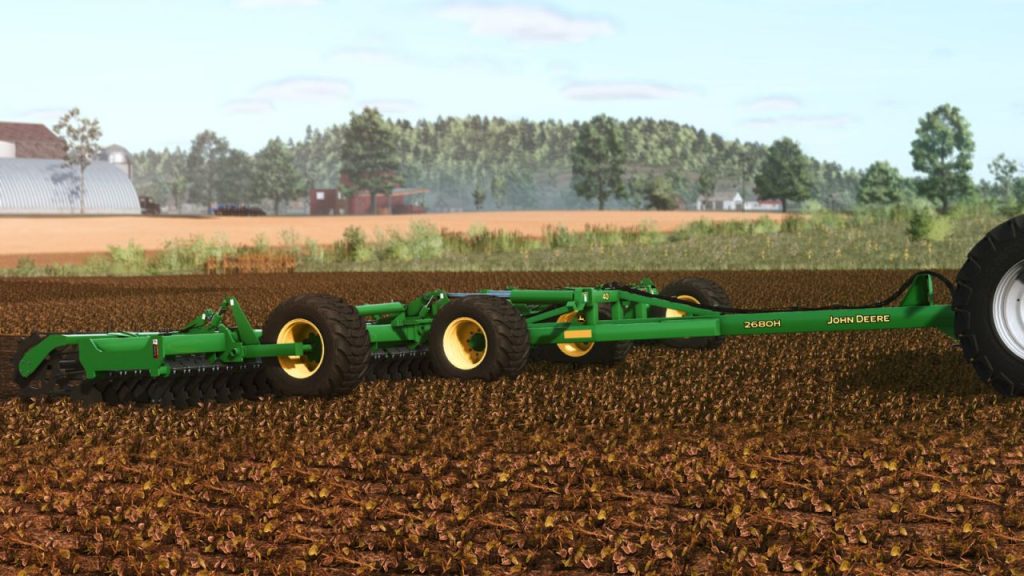 FS25 John Deere 2680H High-Performance Disk V1.0.0.0 Mod - Farming ...