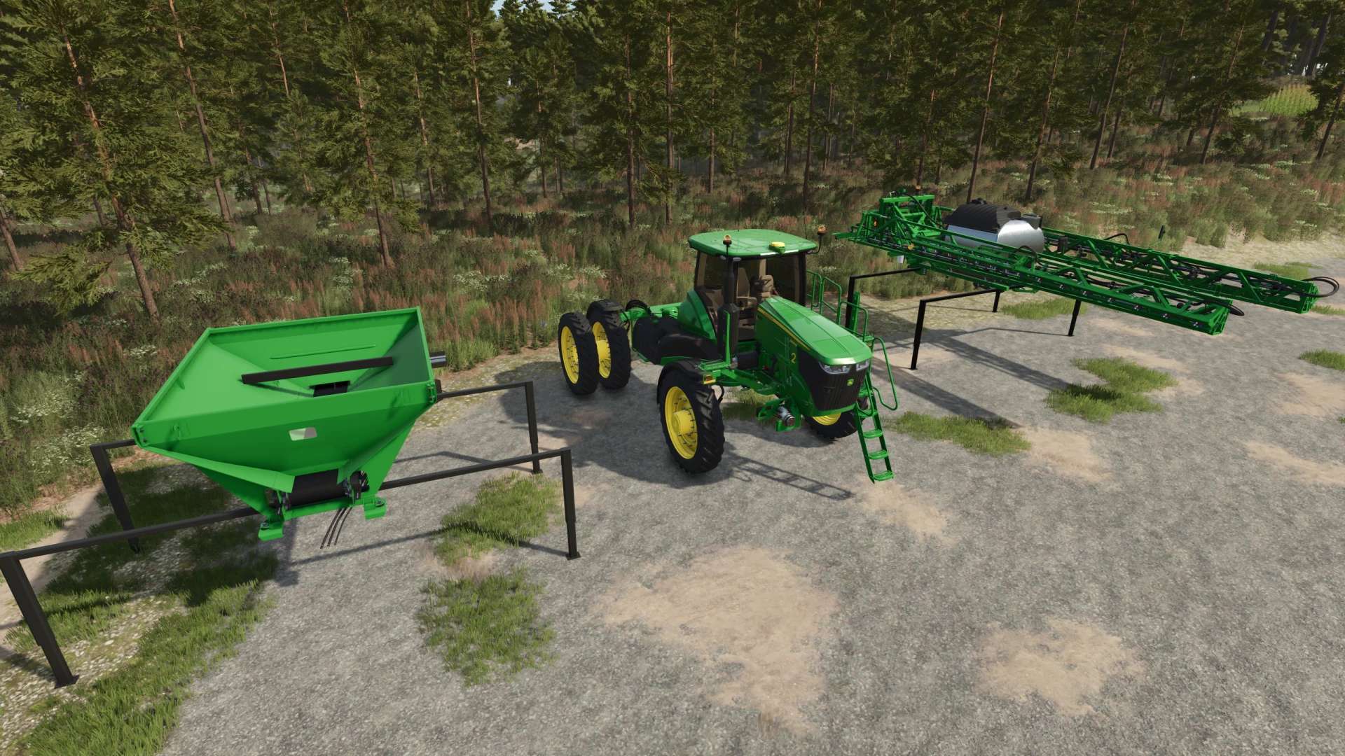 FS25 John Deere R4045 v1.0.0.0 Mod - Farming Simulator 25