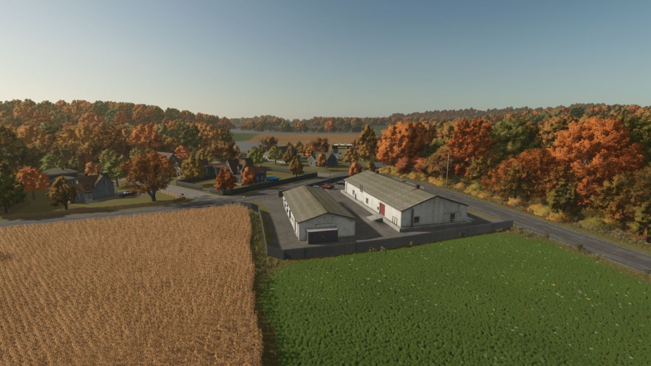 FS25 KnoxBerg PA V1.0.0.0 Mod - Farming Simulator 25