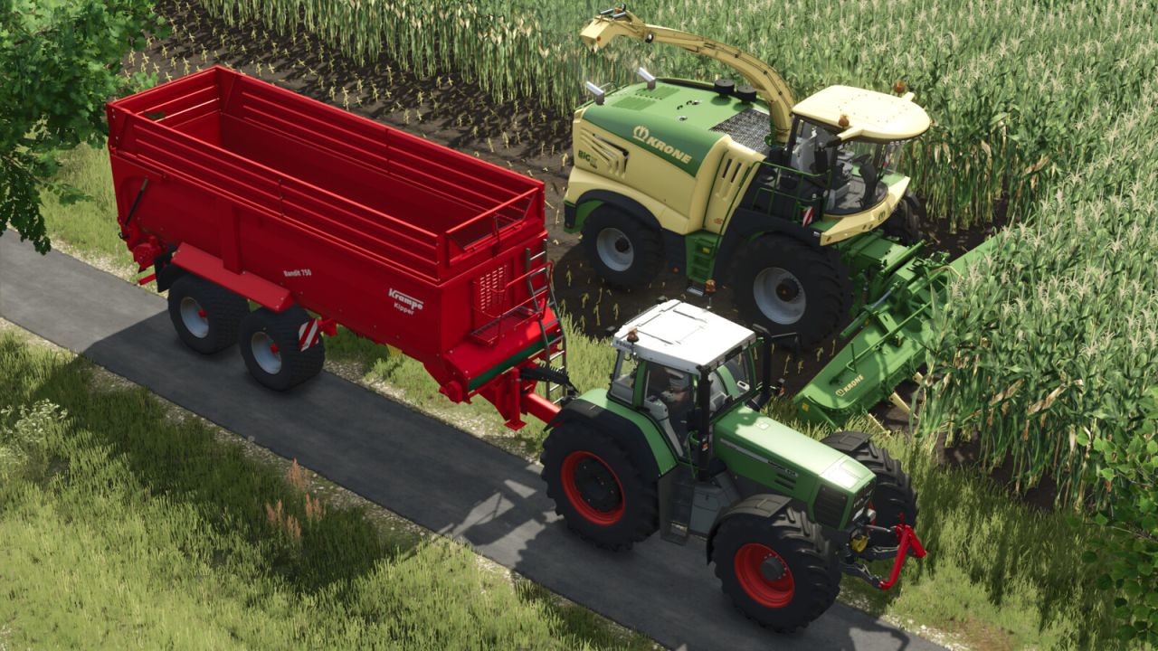 FS25 Krone EasyCollect 750 V1.0.0.0 Mod - Farming Simulator 25