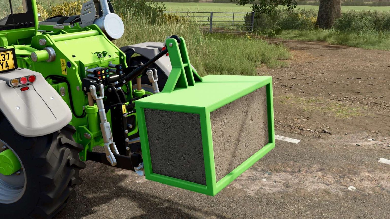FS25 Lizard Homemade 1900 Kg Weight v1.0.0.0 Mod - Farming Simulator 25