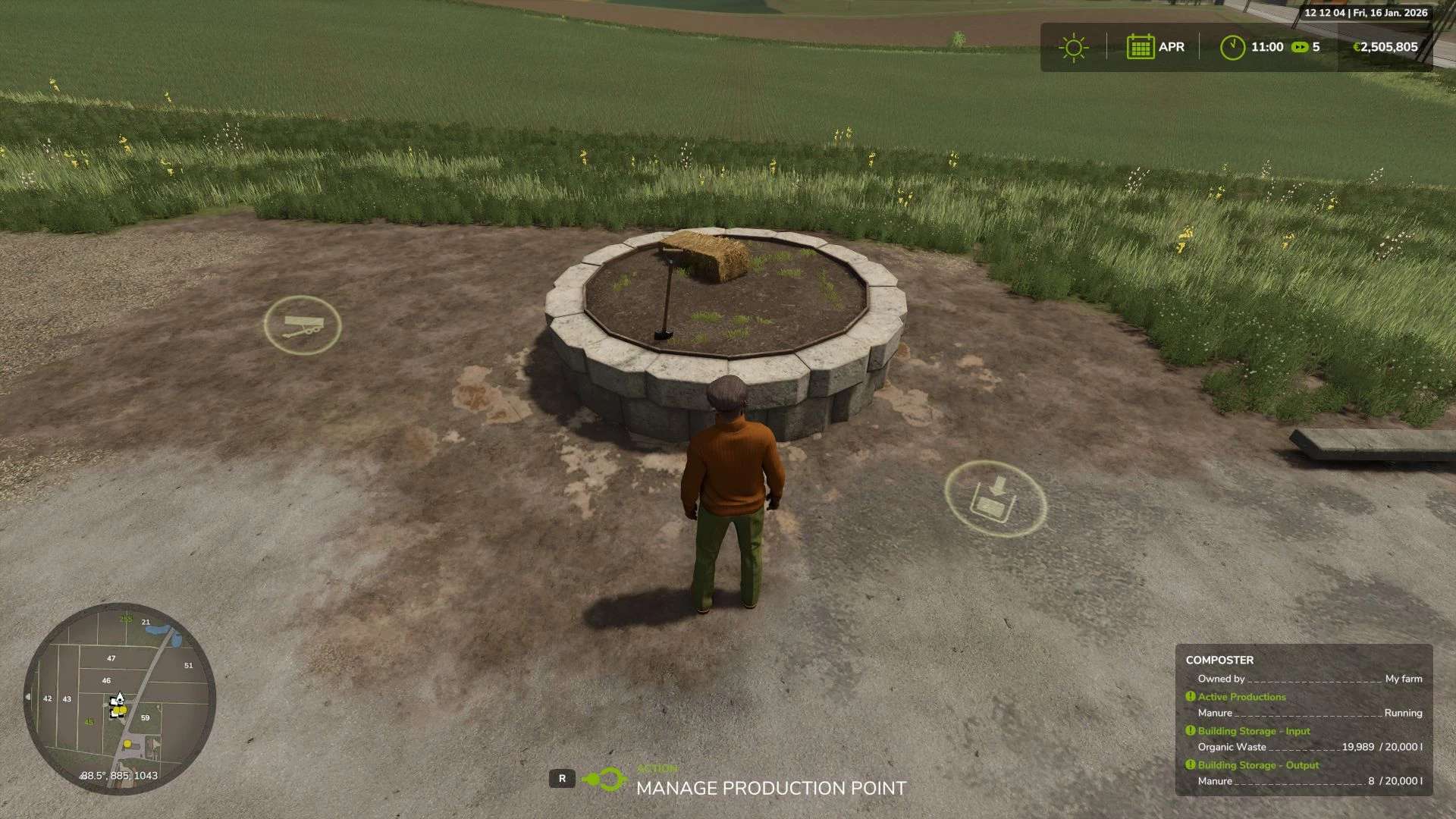 FS25 Manure Production v1.0.0.0 Mod - Farming Simulator 25