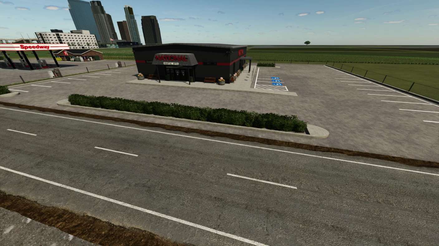 FS25 Martial Arts Studio v1.0.0.0 Mod - Farming Simulator 25