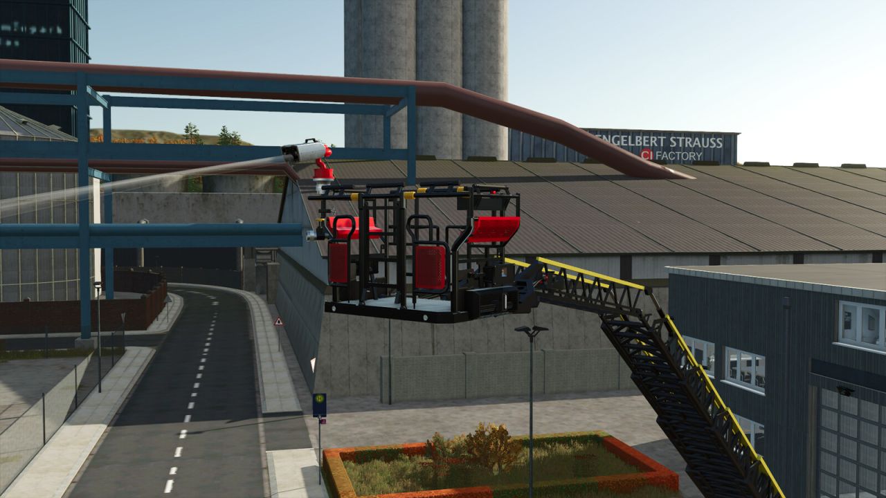 FS25 Mercedes Benz Turntable Ladder 23/12 V1.0.0.1 Mod - Farming ...