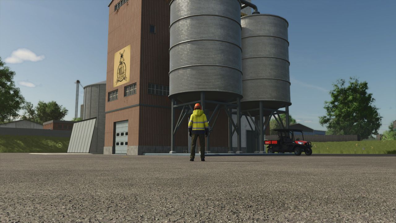 FS25 Modernized Flour Mill V1.6.0.0 Mod - Farming Simulator 25