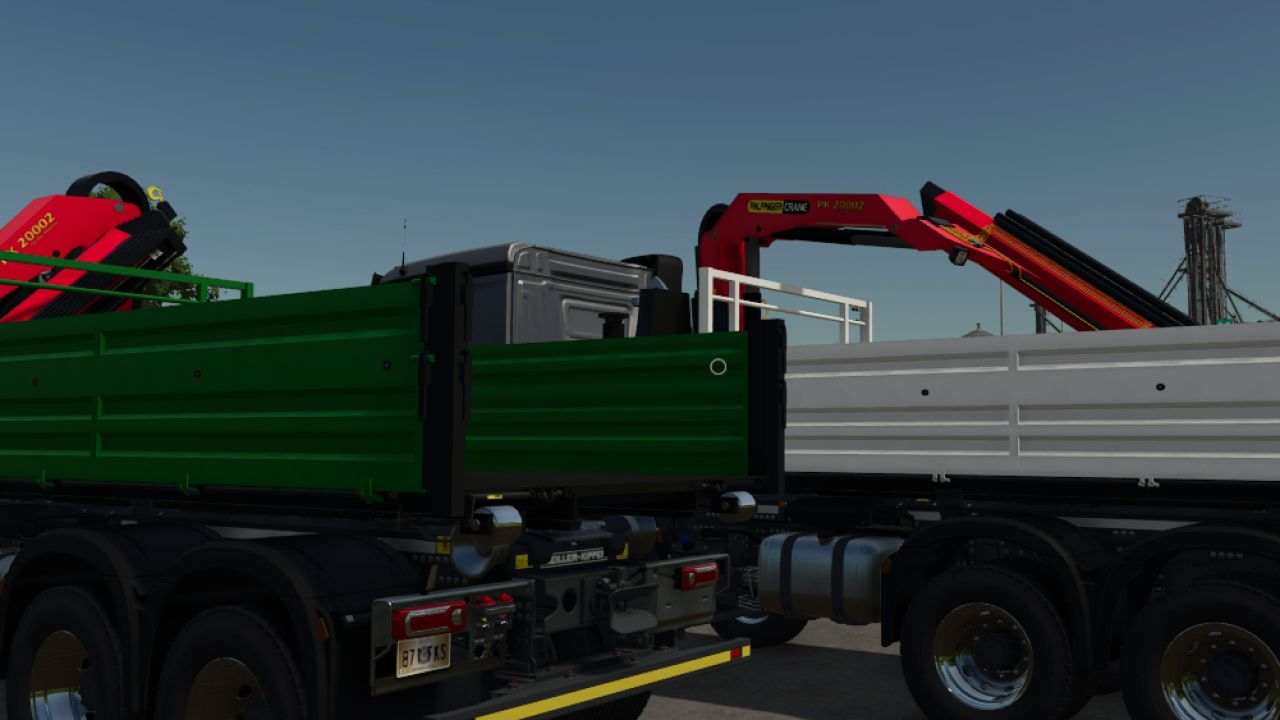 FS25 Multilift platform with Palfinger crane V1.0.0.0 Mod - Farming ...