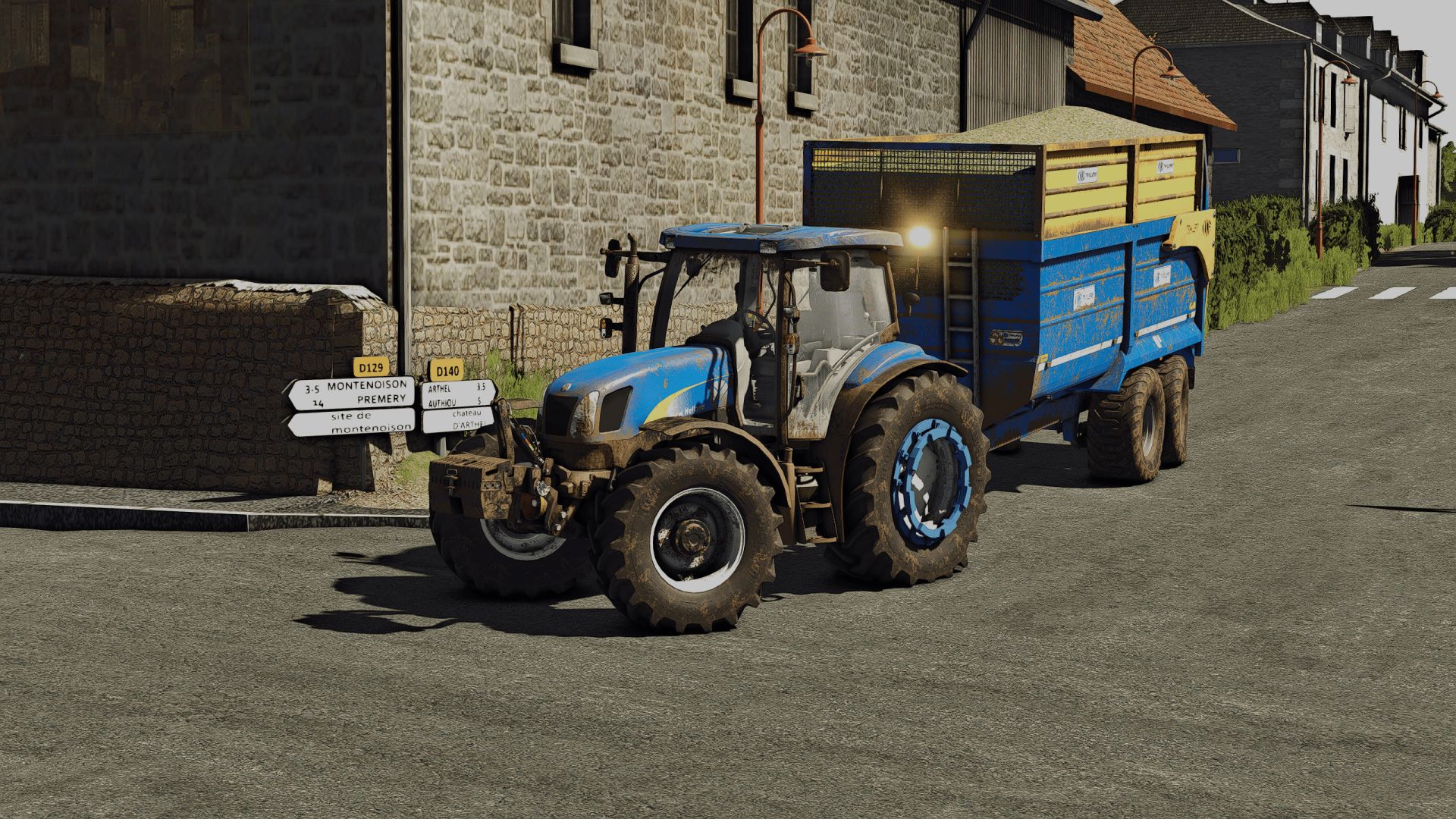 FS25 New Holland TSA 6cyl V1.0.0.0 Mod - Farming Simulator 25