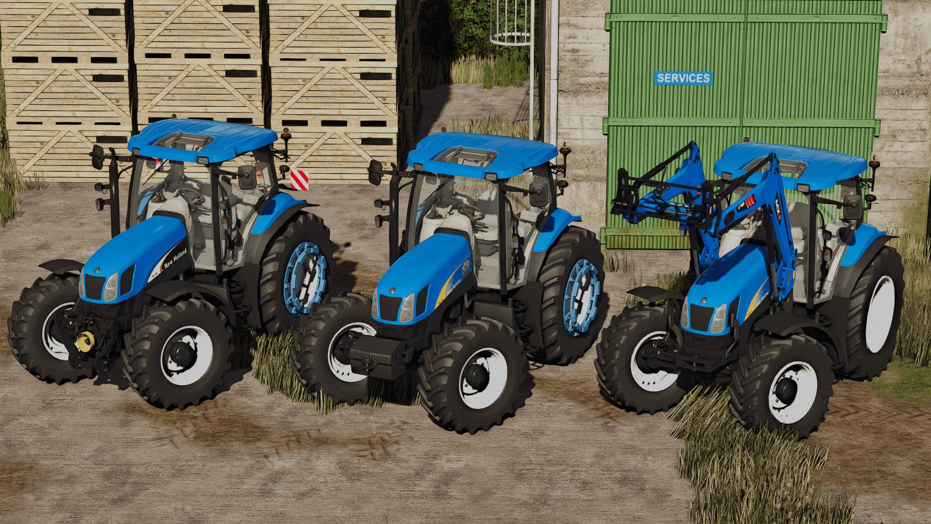 FS25 New Holland TSA 6cyl V1.0.0.0 Mod - Farming Simulator 25