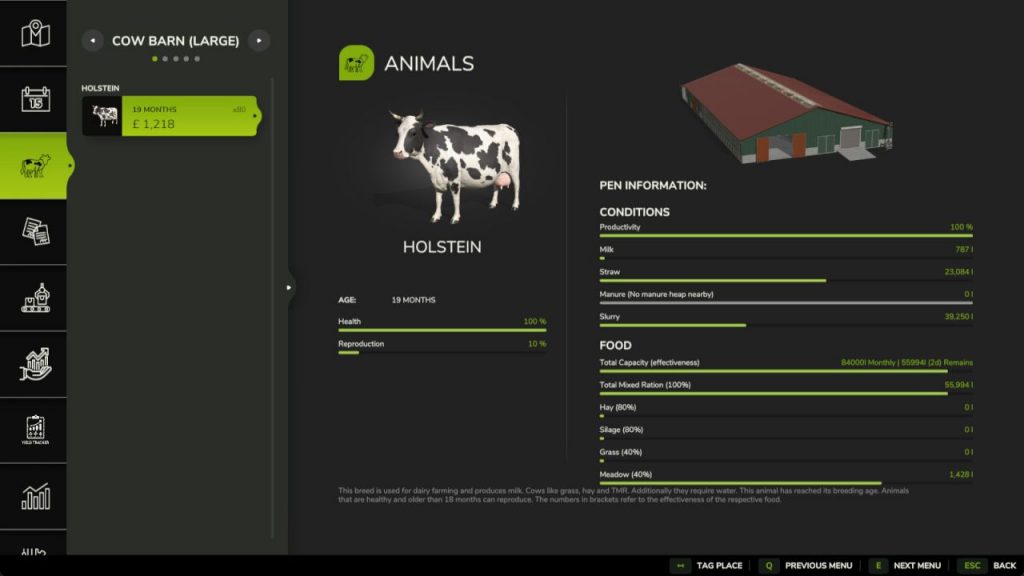 FS25 NX FeedCalculator V1.0.0.3 Mod - Farming Simulator 25