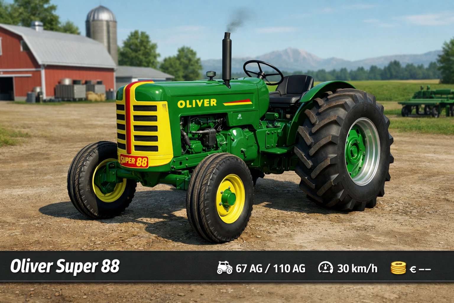 FS25 Oliver Super 88 v1.0.0.0 Mod - Farming Simulator 25