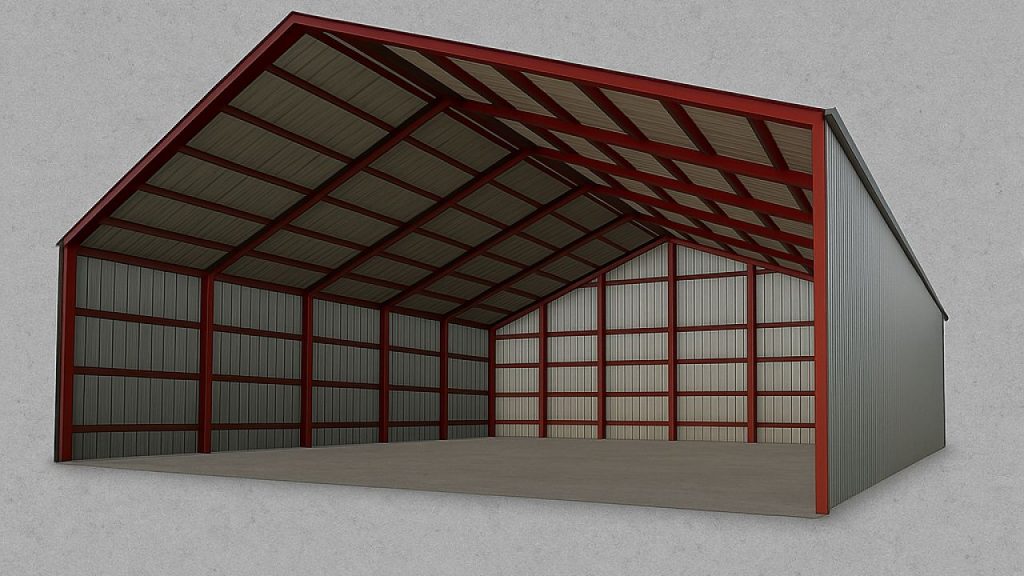 FS25 Open Storage Shed V1.0.0.2 Mod - Farming Simulator 25