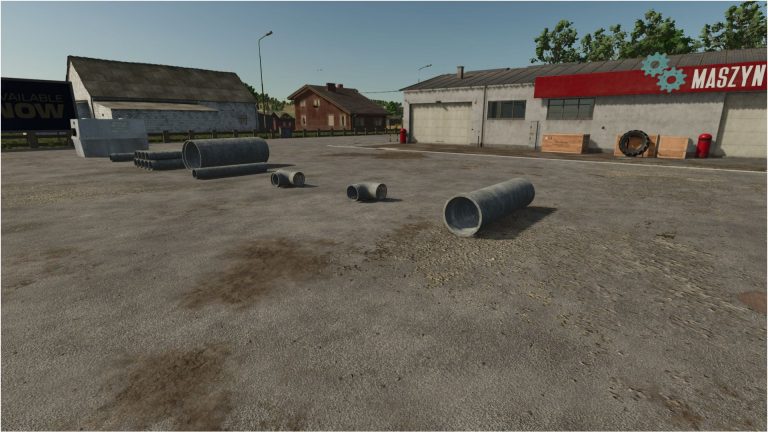 FS25 Pipe pack V1.0.0.0 Mod - Farming Simulator 25