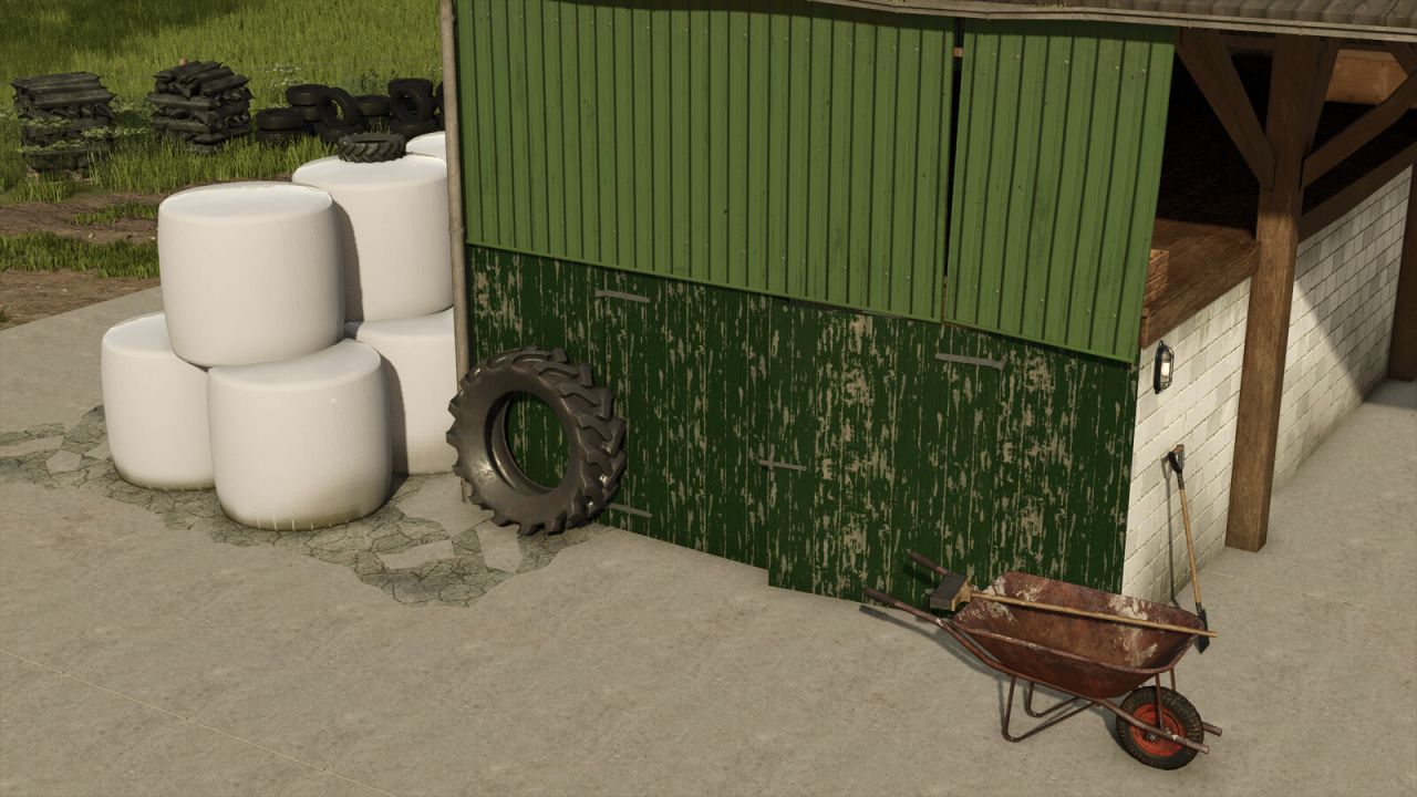 FS25 Placeable Farm Package V1.1.0.0 Mod - Farming Simulator 25