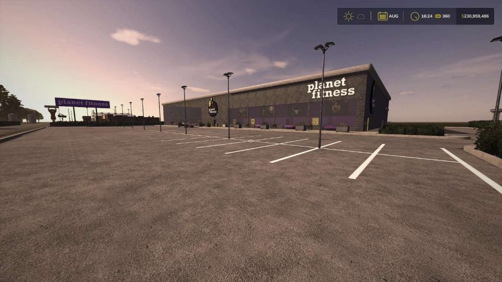 FS25 Planet Fitness v1.0.0.0 Mod - Farming Simulator 25