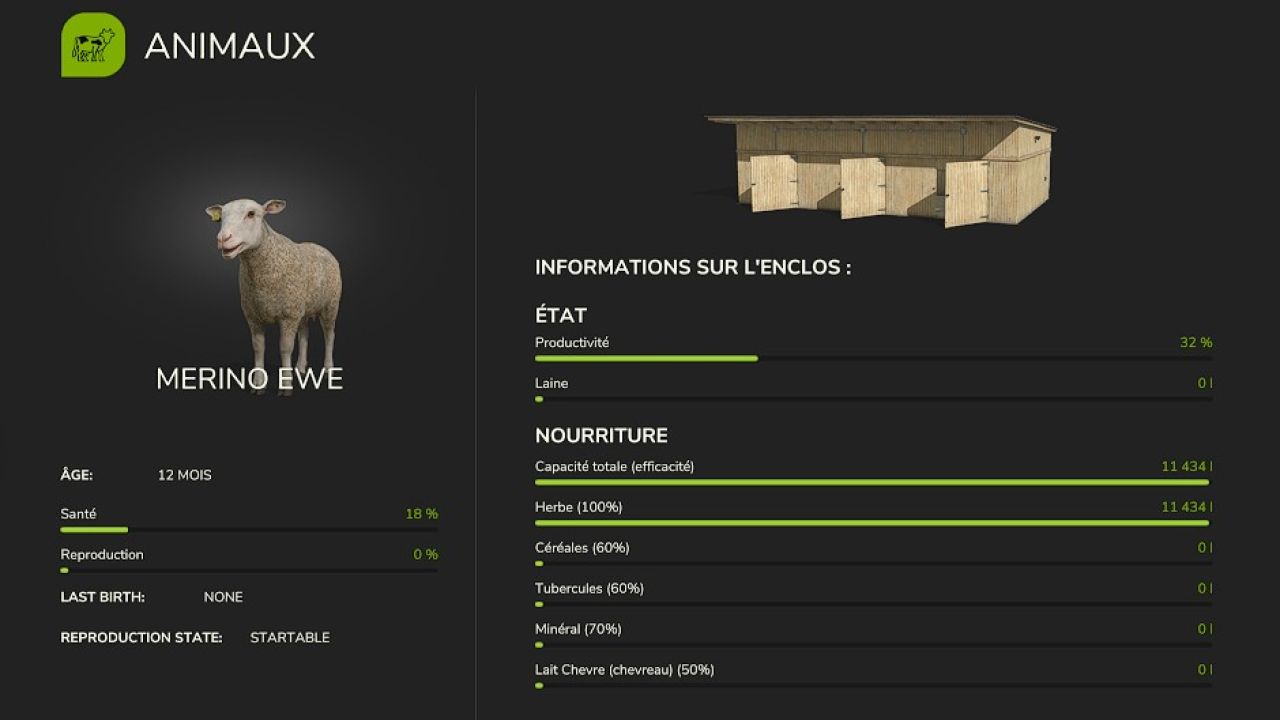 FS25 Realistic nutrition for your animal farms V1.5.0.0 Mod - Farming ...