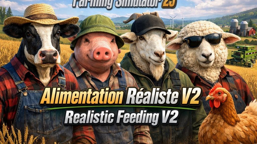 FS25 Realistic nutrition for your animal farms V2.0.0.0 Mod - Farming ...